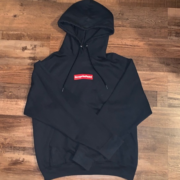 Sweaters | Georgenotfound Black Hoodie Once Of His First Drops | Poshmark